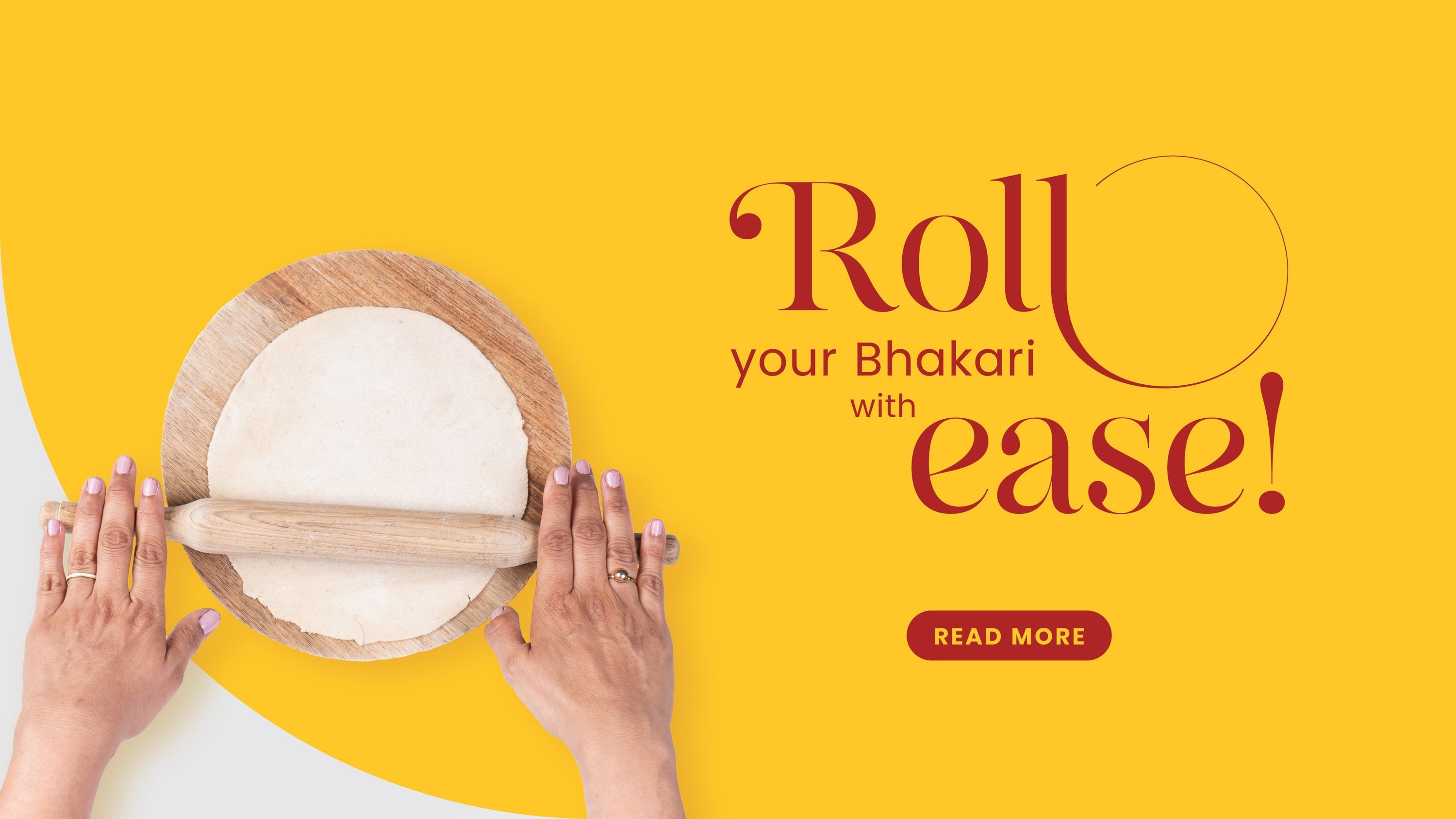 Love eating millet bhakari? Now roll them easily with simple preparati ...