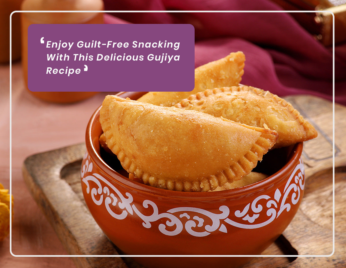 Make Traditional Indian Gujiya Healthier With TFL’s Lokwan Wheat atta ...