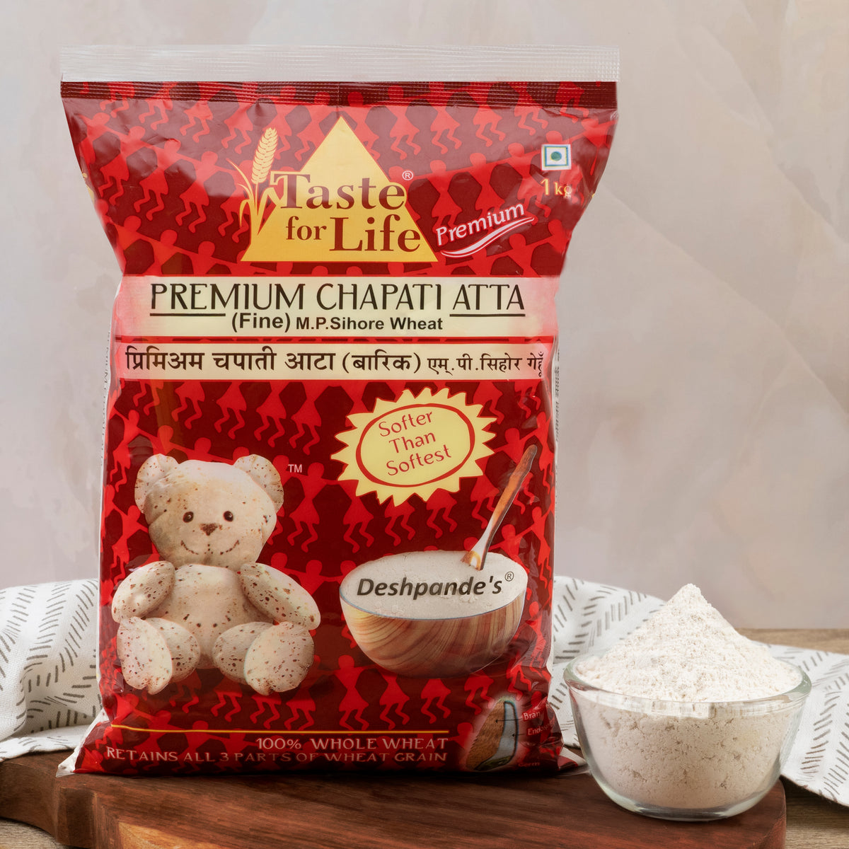 M.P.Sihore Wheat Chapati Atta (Fine)– Taste for Life Products