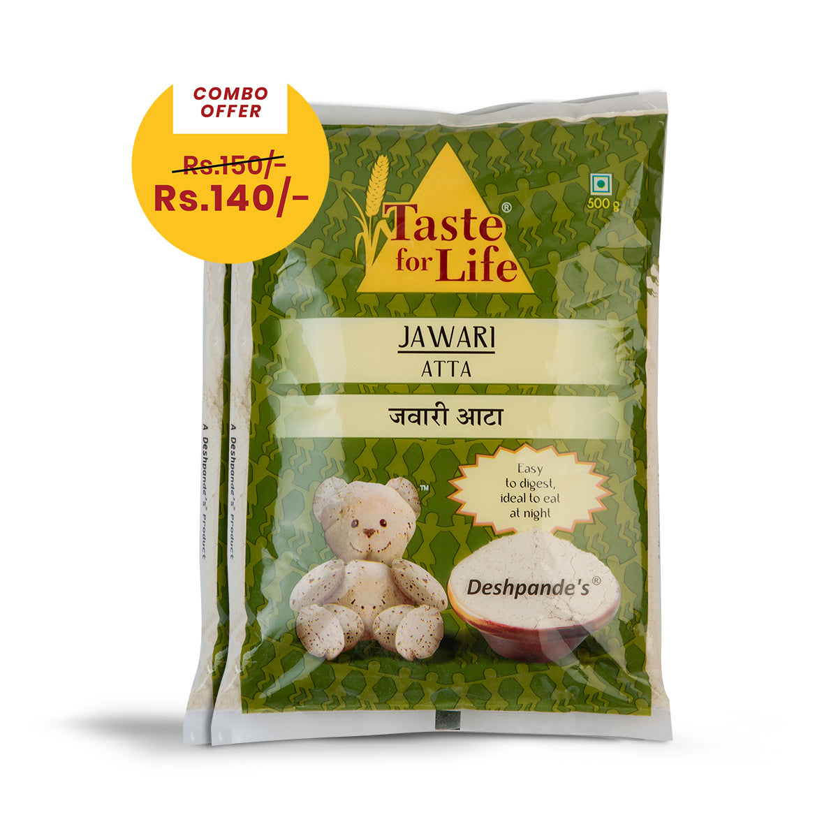 Jawari Atta (Combo Pack) – Taste for Life Products