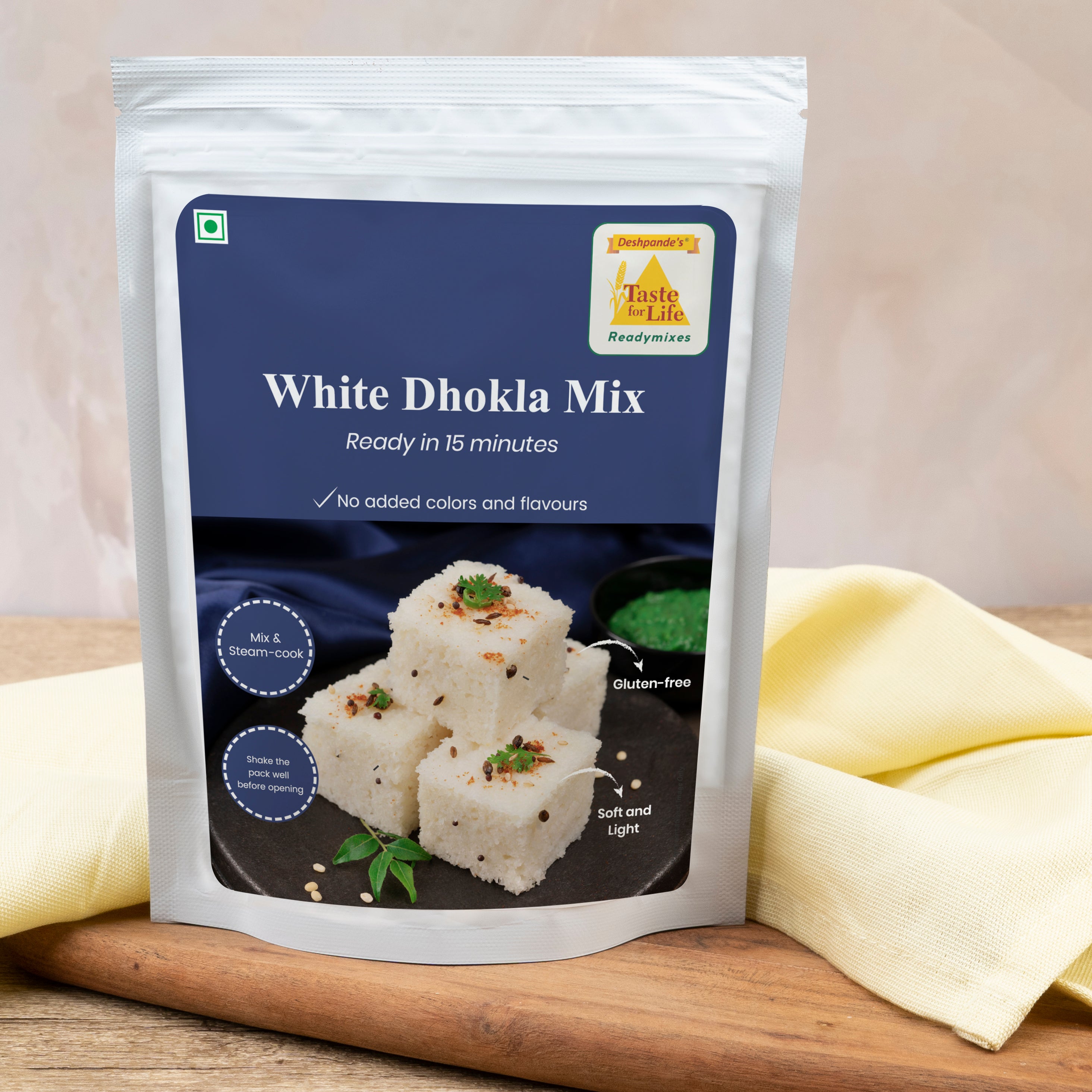 White Dhokla Mix– Taste for Life Products