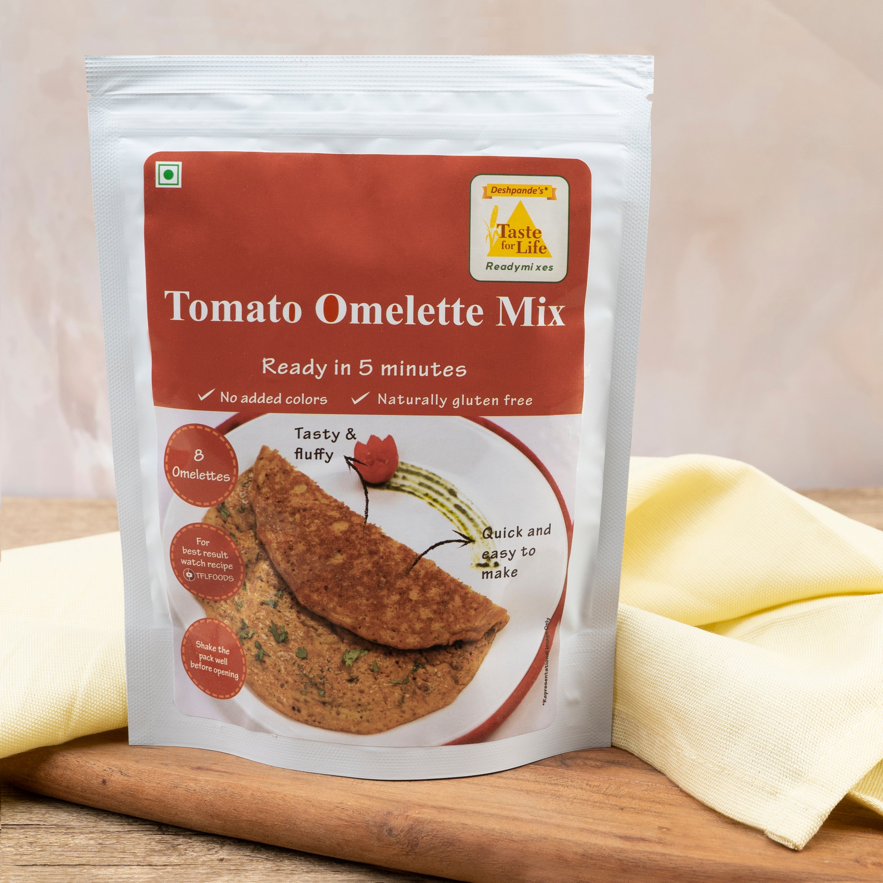 Tomato Omelette Mix– Taste for Life